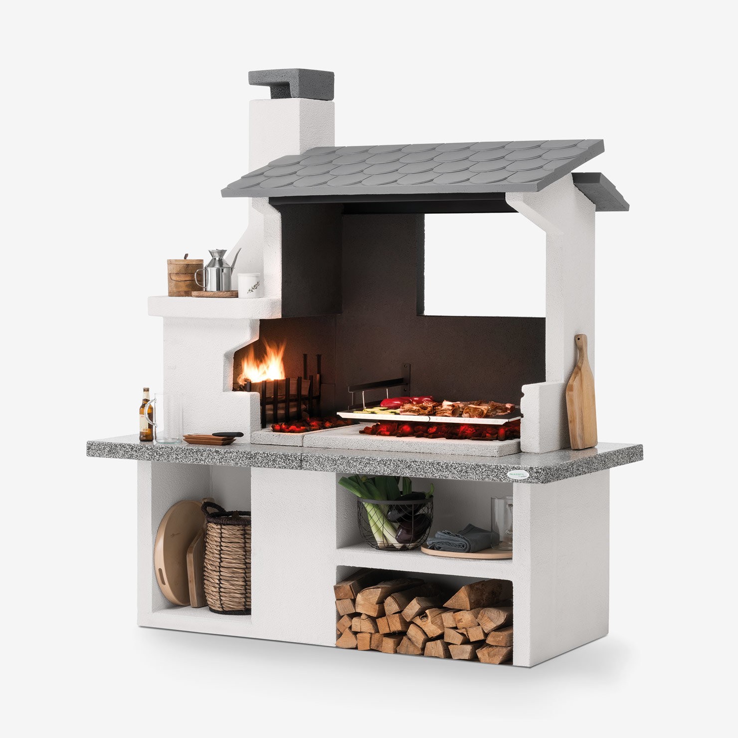 Trinidad: Barbecue in Cemento Refrattario, Muratura | Palazzetti In ...