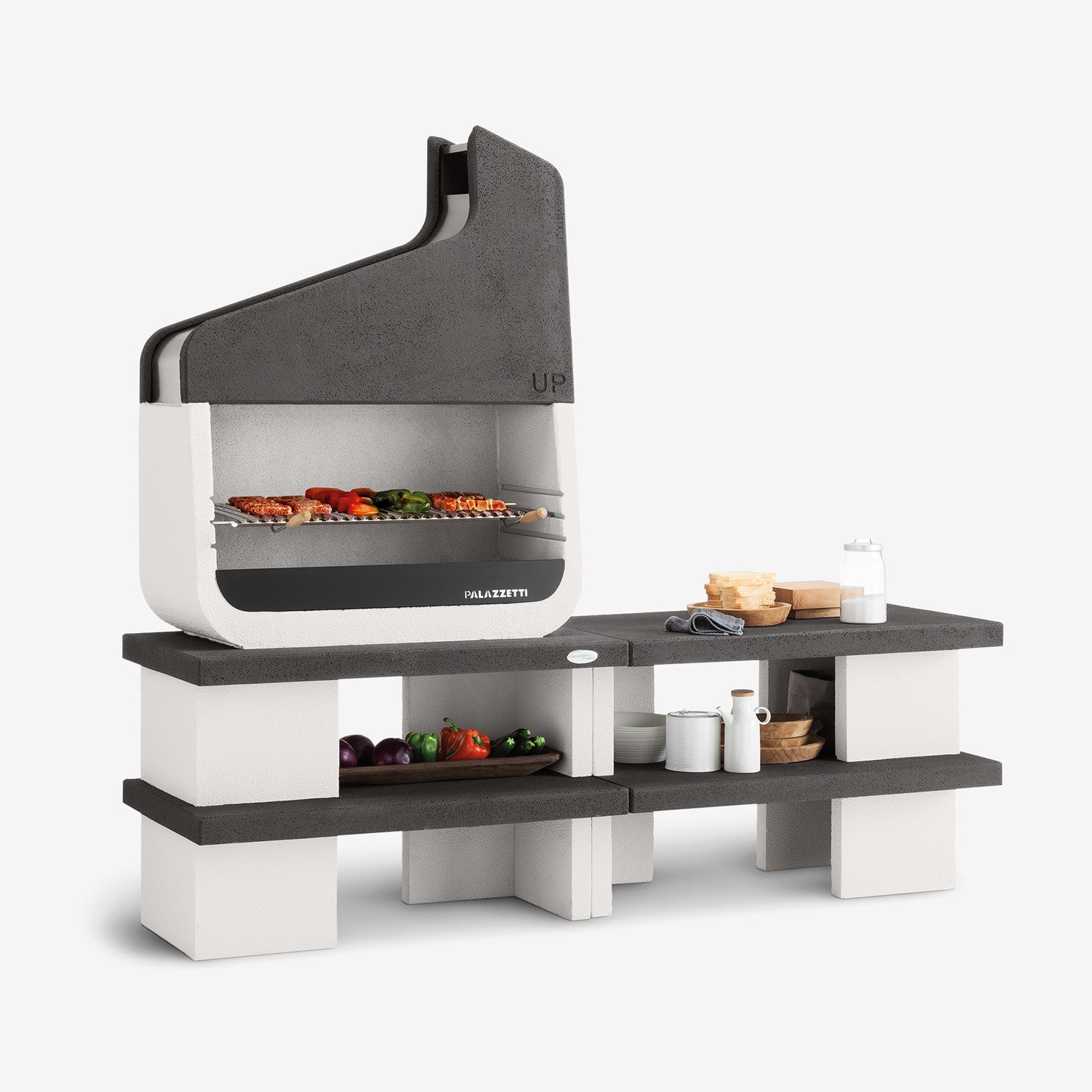 Up, Barbecue in Cemento | Palazzetti In Giardino